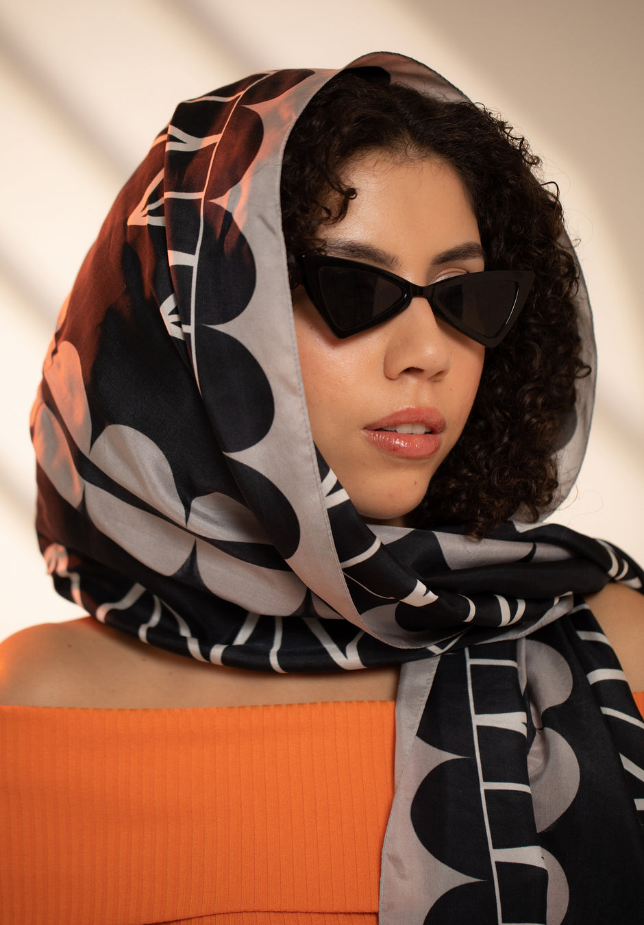 Buy Printed Silk & Cotton Stoles Online for Women - Thee Modern Roots